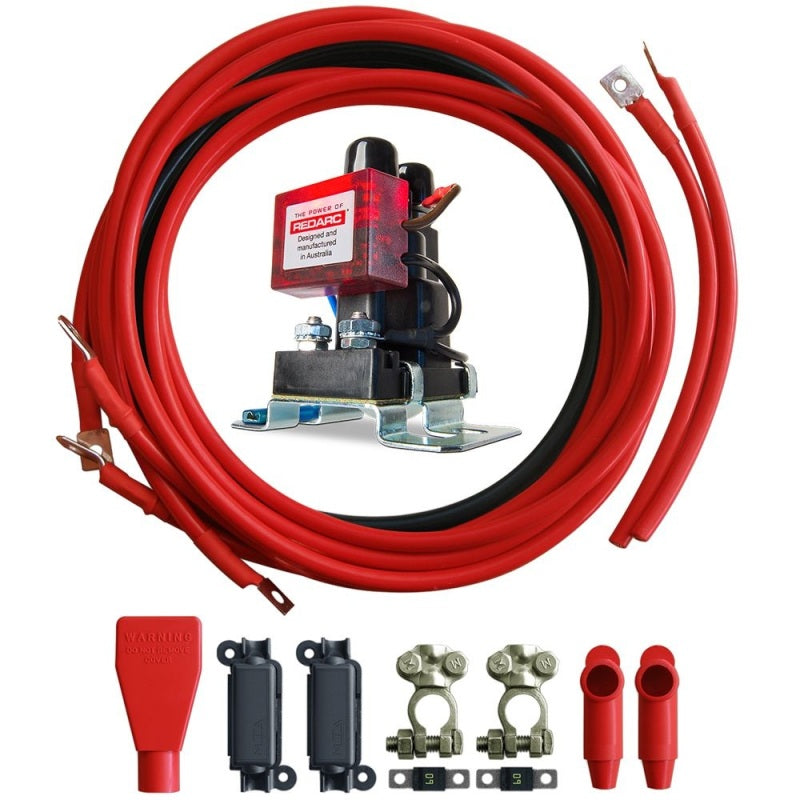 REDARC Smart Start Battery Isolator & Wiring Kit - 12V 100A – Las Vegas ...