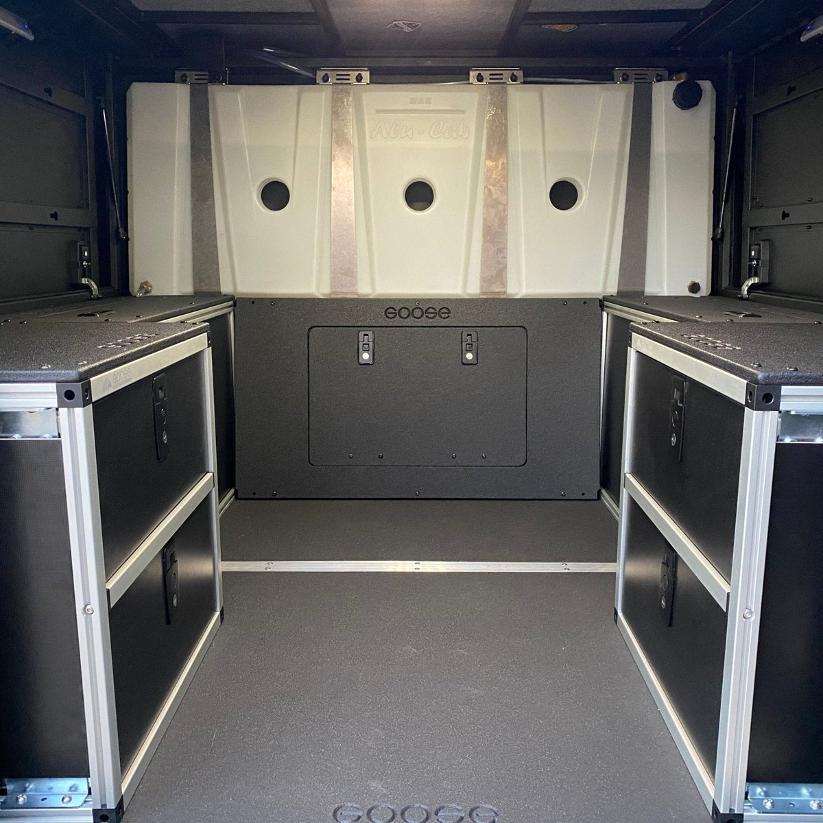 Alu-Cab Alu-Cabin Canopy Camper - Lower Bulkhead Panel – Las Vegas ...